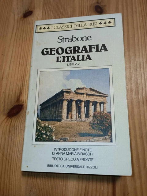 GEOGRAFIA - L'ITALIA di STRABONE ed. RIZZOLI EUR 10,00 - PicClick IT
