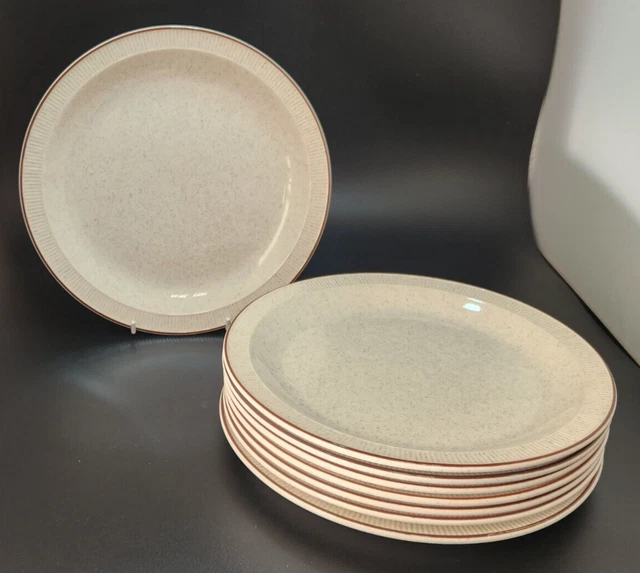 POOLE POTTERY PARKSTONE Plates X 8 Approx. 10" In Diameter. £28.21 ...