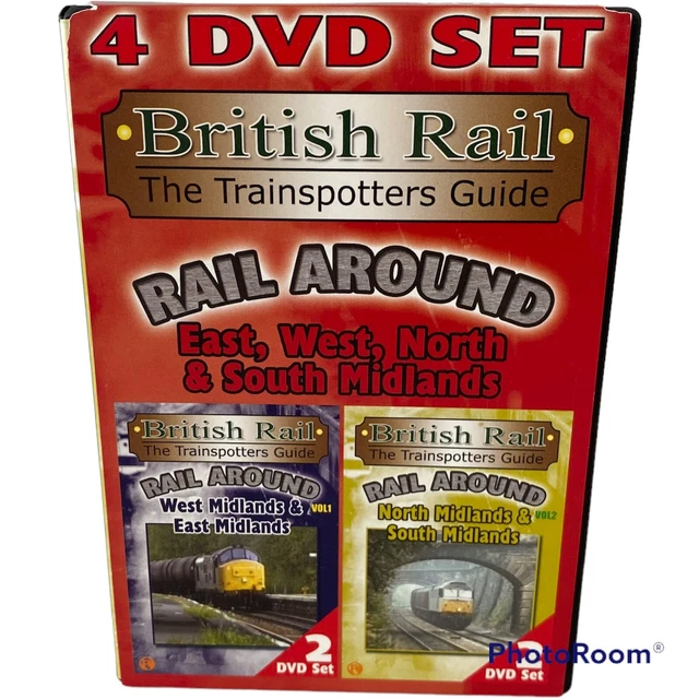BRITISH RAIL THE Trainspotters Guide 4 DVD Set All Regions PAL Trains ...