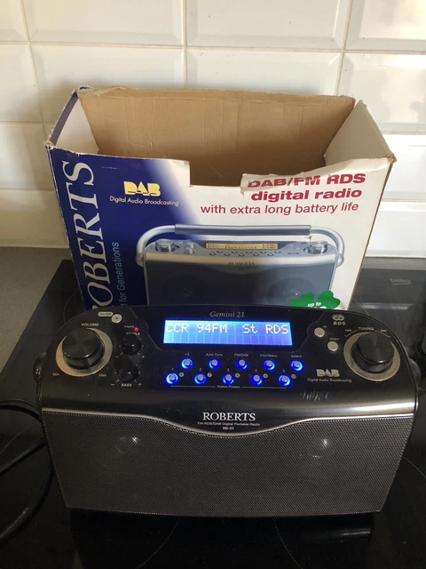 ROBERTS RADIO RD-21 (Gemini 21) DAB Telecamere radio portatili digitali ...