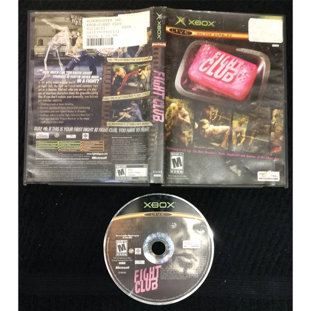 FIGHT CLUB - XBOX - Disque Go acceptable EUR 8,18 - PicClick FR