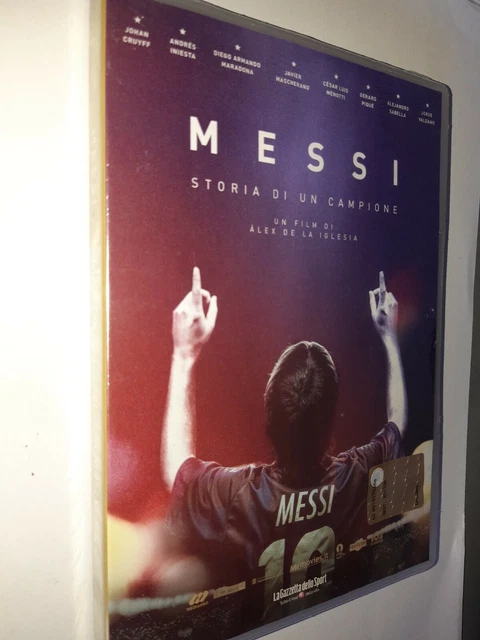 DVD LIONEL MESSI Storia Di Un Campione Un Film Di Alex De La Iglesia ...