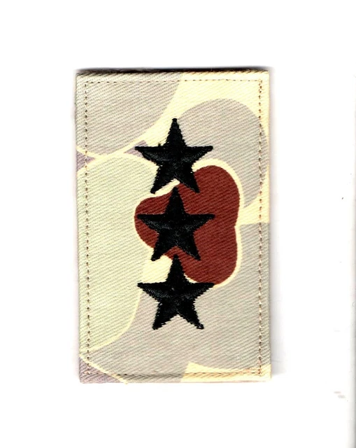 An Original Australian Army Lt General S Chest Rank Insignia On Dpdu