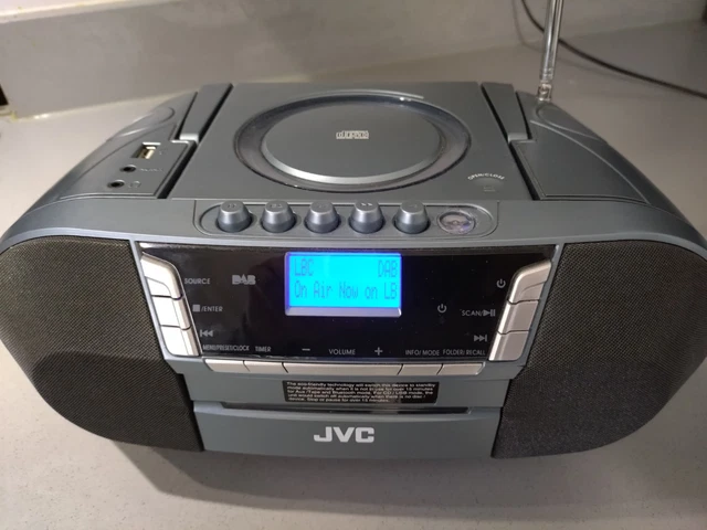 JVC DAB BLUETOOTH CD Cassette Player £22.50 - PicClick UK