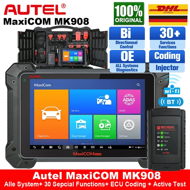 2023 AUTEL MAXISYS MK908 PK MS908 Pro Elite OBD2 Diagnosegerät ECU Key ...
