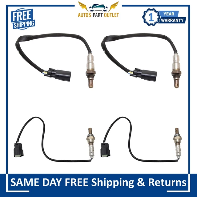 NEW OXYGEN O2 02 Sensor Upstream & Downstream Set of 4 For 2011-16 Ford ...