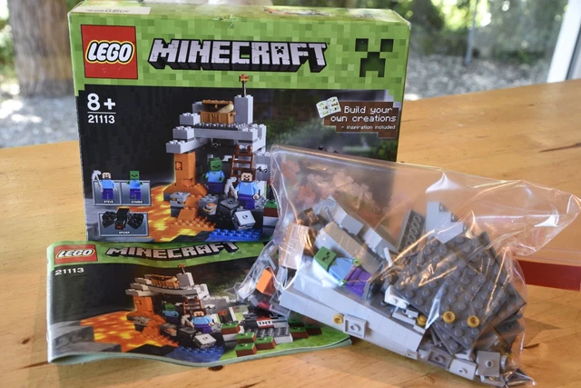 LEGO MINECRAFT 21113 complete set with box and manual (8+) £22.56 ...