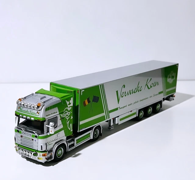 SCANIA R4 TOPLINE 4x2 reefer trailer "Koen Vervaeke"WSI truck models 01 ...