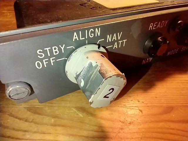 BA BOEING 747 Flight deck Switch Panel INS £35.00 - PicClick UK