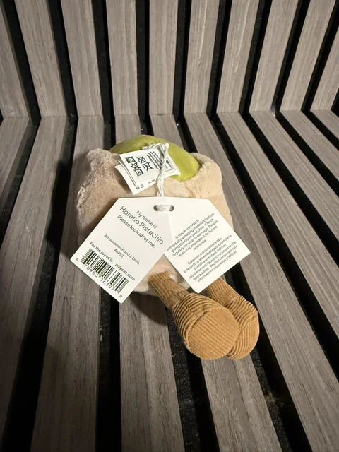 JELLYCAT AMUSEABLES PISTACHIO brand-new with tags hard to find £35.00 ...