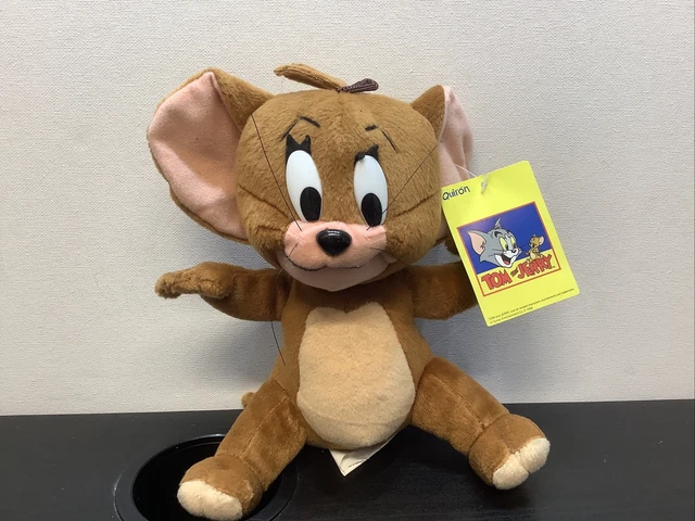 TOM AND JERRY Plush Soft Toy Rare Retired 8” Collectable Mouse Warner ...