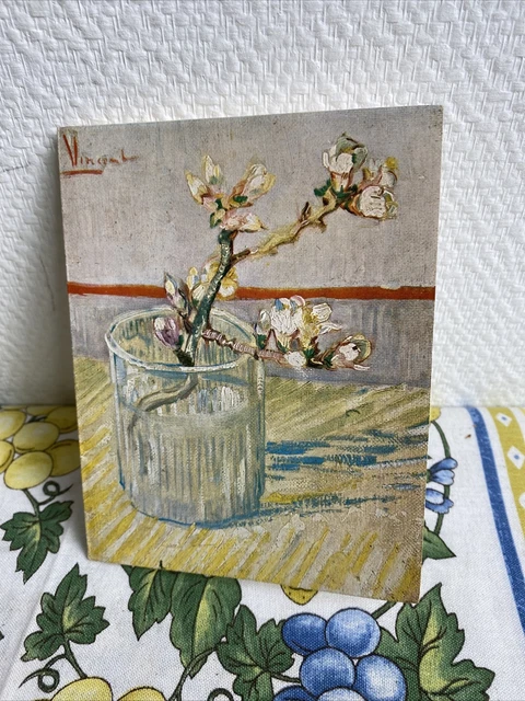 ANCIEN CARTON INVITATION inauguration expo Van Gogh 1971 paris tuilerie ...