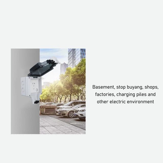 WIFI INTELLIGENT SOCKET Waterproof Wifi Smart Power Outlet 15A AU Plug ...