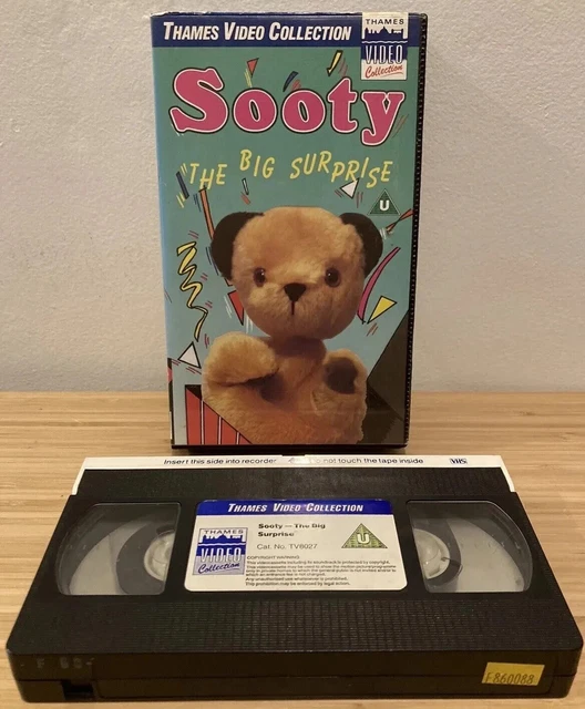 SOOTY THE BIG Surprise Children’s VHS Video Tape - Tested And Working £ ...