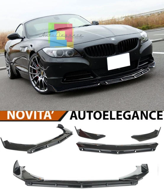 BMW Z4 E89 Lama Sotto Paraurti Anteriore In Abs Look Rs Nero Splitter ...
