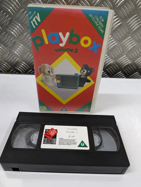 PLAYBOX VOLUME 3 VHS ITV Childrens TV Keith Chegwin Tape Video £12.99 ...