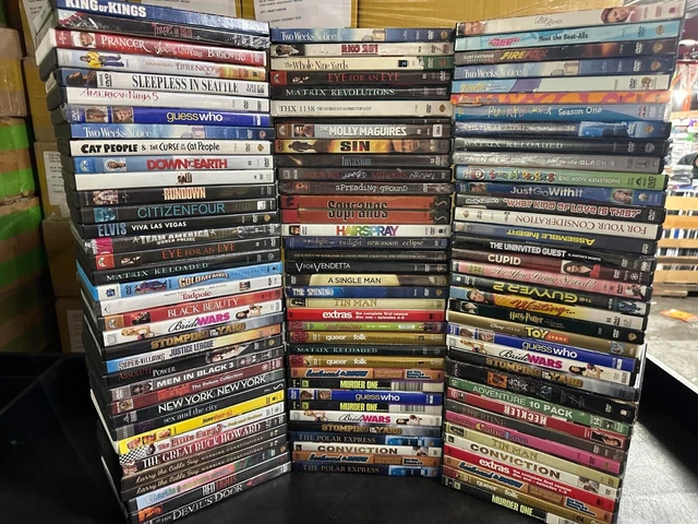 80 WHOLESALE LOT dvd movies assorted bulk Free Shipping Video Dvds CHEAP $50.18 - PicClick CA