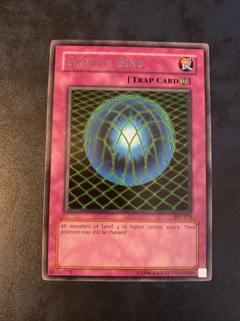 YU-GI-OH! RARE PSV-073 Gravity Bind NM Eng Trap Card EUR 2,99 - PicClick IT