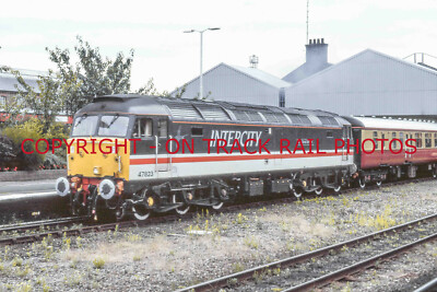 UK RAILWAY PHOTOGRAPH Of Class 47 47823. Rm47-2748 £1.70 - PicClick UK