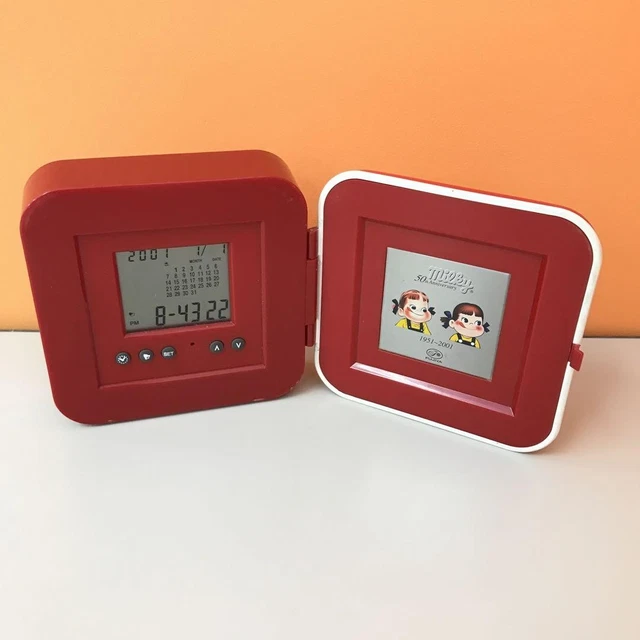 FUJIYA PEKO-CHAN ALARM Clock Milky Can Shape 50th Anniversary Character Goods £106.93 - PicClick UK