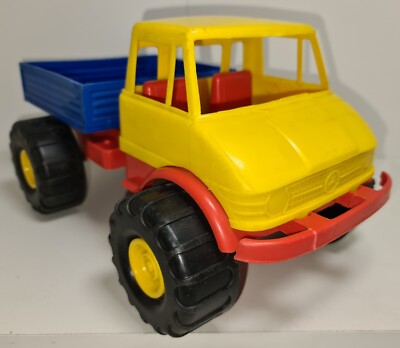 VINTAGE MERCEDES BENZ Unimog Large Plastic Toy 1970's Made in Germany £ ...