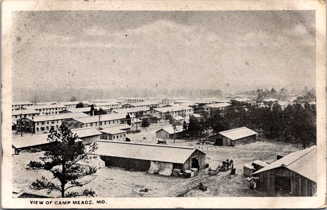 VINTAGE 1920'S VIEW of Fort George Camp Meade, US Army, Maryland MD ...
