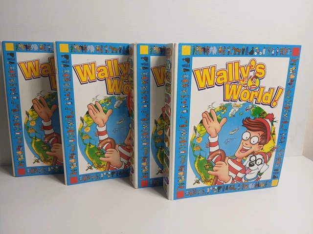 WHERES WALLY - Wallys World Binder Complete Series Magazines 1 To 52 Rare £64.50 - PicClick UK