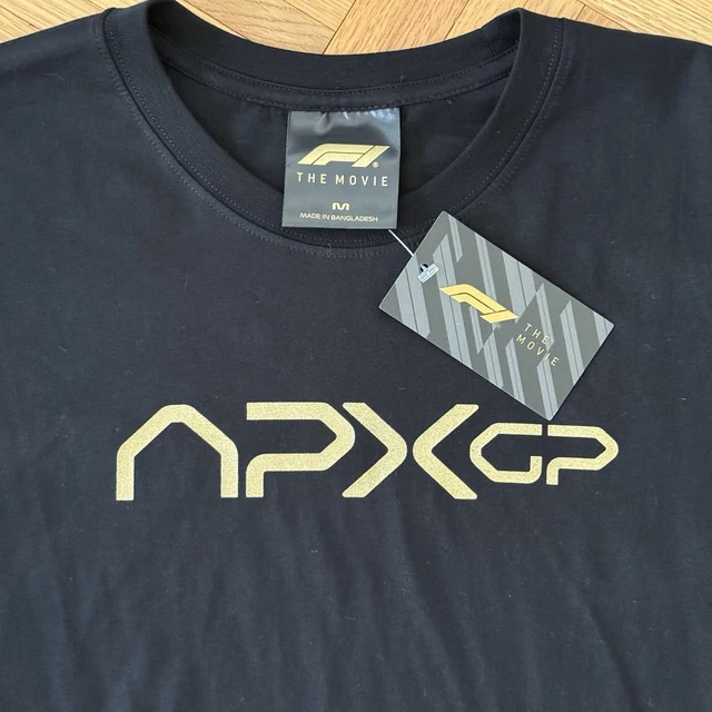 NEW WITH TAGS F1 The Movie APXGP Team T-shirt in Black Size Medium $62. ...