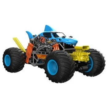 SHARK RACE REMOTE Control Monster Truck with Smoke 1:10 Scale NEW Free ...