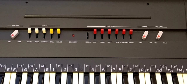 TASTIERA, ORGANO ANTONELLI STAR 2379 Anni 70, Electric Keyboard EUR 50 ...