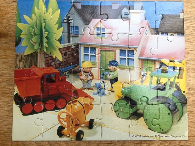EARLY LEARNING CENTRE Bob The Builder Jigsaw Puzzles X2 Jigsaws ...