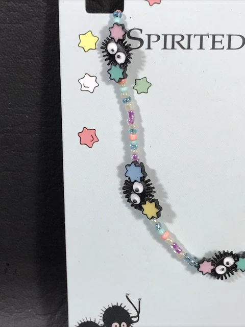 STUDIO GHIBLI SPIRITED Away Soot Sprites & Candy Beaded Necklace EUR 20 ...