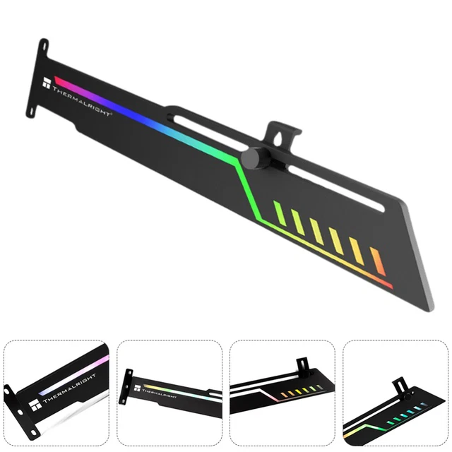 GRAPHICS CARD BRACKET Gpu Holder Computer Part ARGB Brace Chassis £19. ...