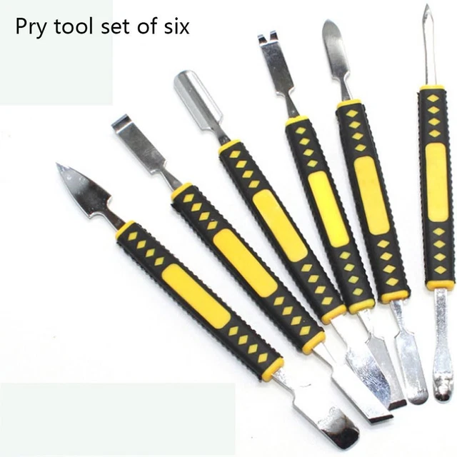 WEDGE PRY BAR tool Pry bar set Small crowbar Metal spudger Tablet ...