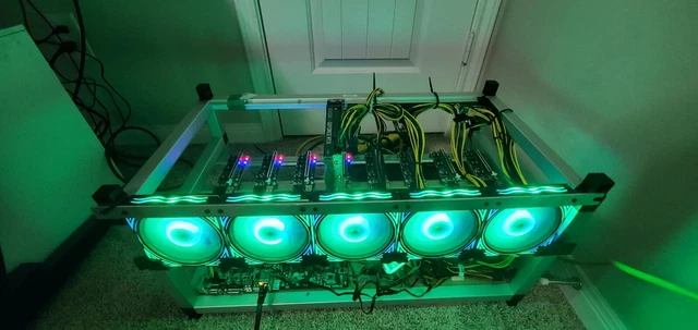 8 GPU MINING rig $550.00 - PicClick