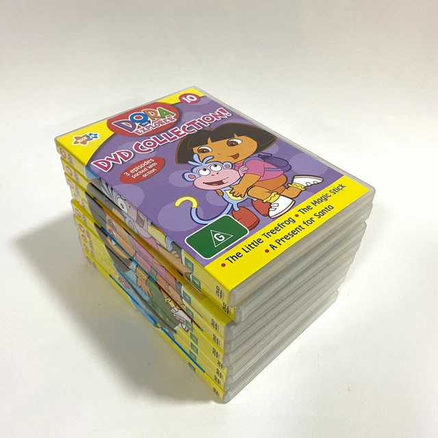 Dora The Explorer Dvd Lot Bundle X 9 Nickelodeon Jr Pal Region 4 Aus