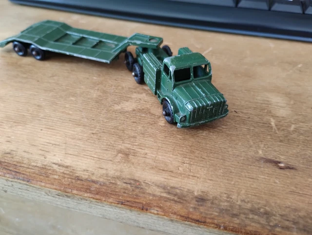 MATCHBOX LESNEY THORNEYCROFT Antar & Sankey Tank Transporter Major Pack ...