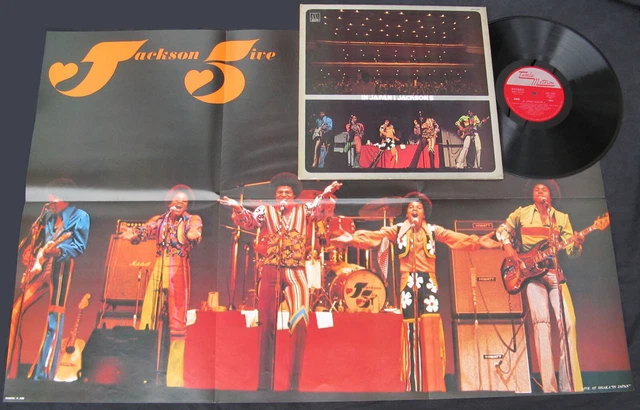 MICHAEL JACKSON 5 Five J5 LIVE IN OSAKA Disque 33t 12" LP Vinyl Album ...