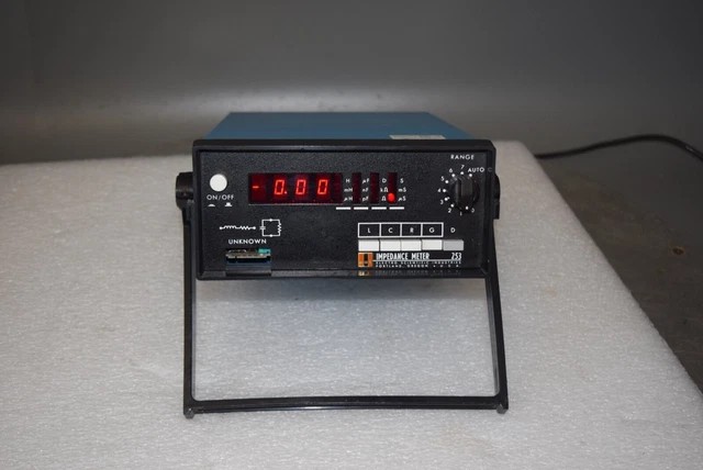ELECTRO SCIENTIFIC ESI 253 Digital Impedance component measurement ... ELECTRO SCIENTIFIC ESI 253 Digital Impedance component measurement ...