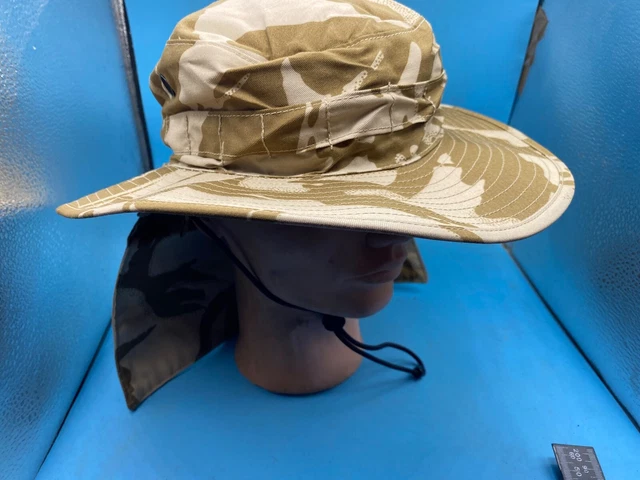 ORIGINAL BRITISH ARMY Jungle DPM Tropical Bush Hat / Boonie. Approx ...