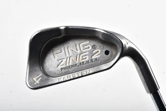 PING ZING 2 Karsten #4 Iron / Black Dot / Stiff Flex Ping JZ Shaft £11. ...