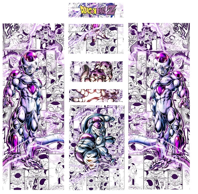 STICKERS FREEZER DBZ Universel Pour Borne d'Arcade EUR 100,00 - PicClick FR