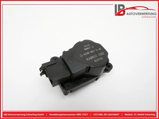 MERCEDES BENZ W211 W203 W209 servomotor air conditioning heating ...
