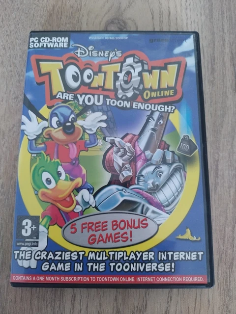 VERY RARE DISNEY'S Toon Town PC Game Collector's Item EUR 110,64 ...