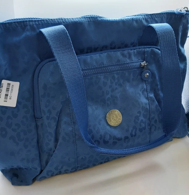 KIPLING LIVE LIGHT Blue Medium Sized Top Handled & Cross Body Bag (H11 ...