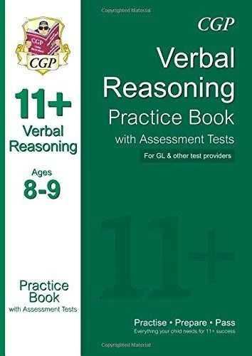 11+ VERBAL REASONING Practice Book with Assessment Tests Ages... - CGP ...