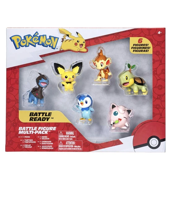 POKÉMON ULTIMATE BATTLE Ready Multi 6 Pack Action Figures. See ...