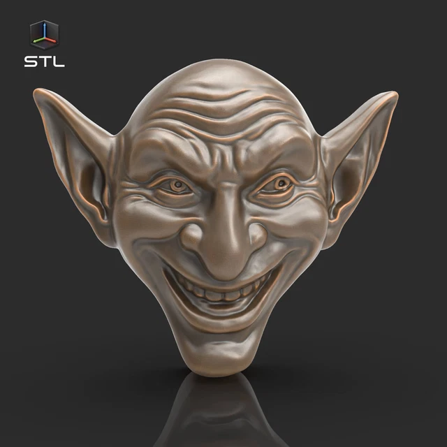 GOBLIN STL FILE 3D Model For CNC Router Printer Artcam £2.10 - PicClick UK
