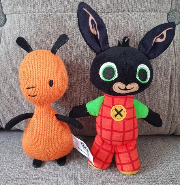 CBEEBIES BING 8& And Flop 6" Soft Plush Cuddly Toys NON Talking VGC £10 ...