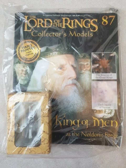 Eaglemoss Lord Of The Rings Collectors Models Issue 87 King Of Men Eur 1628 Picclick It